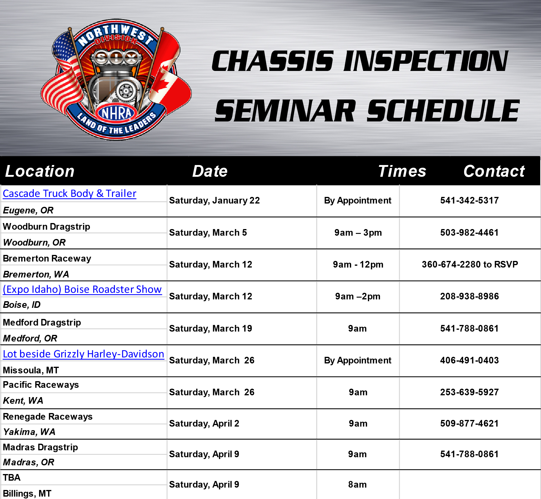2022 Chassis Seminar – Lost Creek Raceway